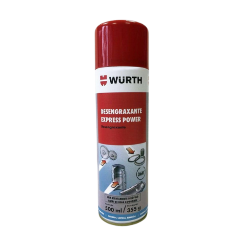 Desengraxante Spray Express Power 500ml – WURTH – METALSHOP BRASIL
